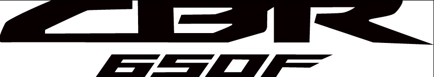HONDA CBR 650 F sticker - €3.49 : KGL Racing, de online motor shop voor ...